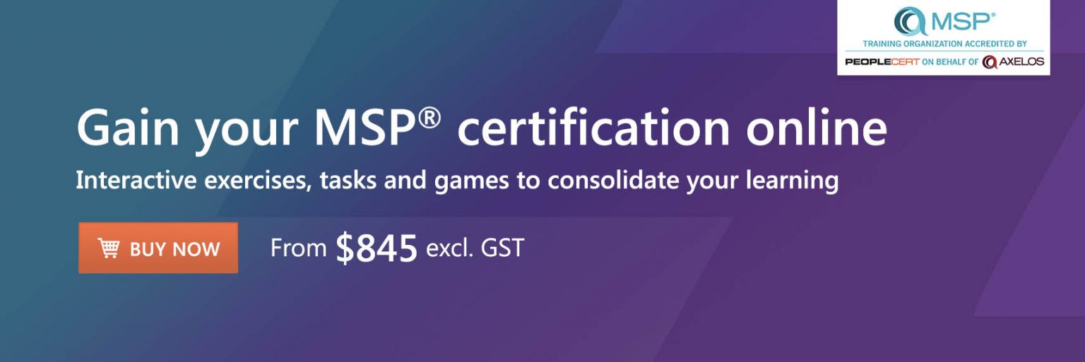 MSP® Foundation Online Course | Learn MSP Online